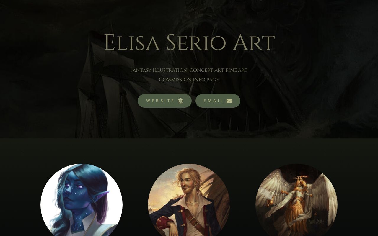 Elisa Serio Art - commissions